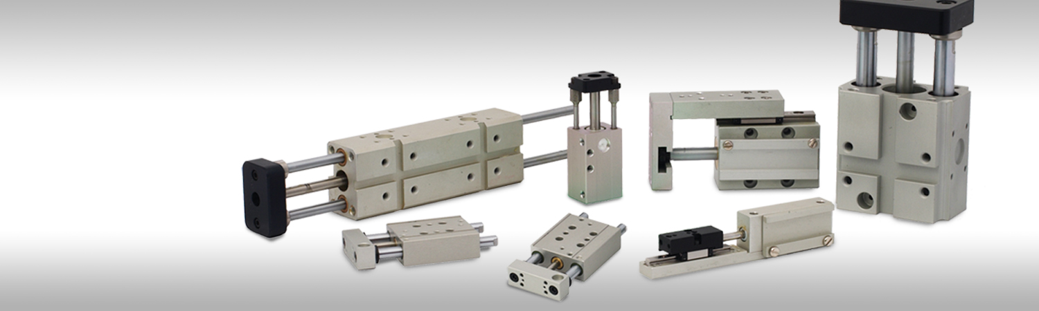 Pneumatic Guided Cylinder Slide | Compact Automation